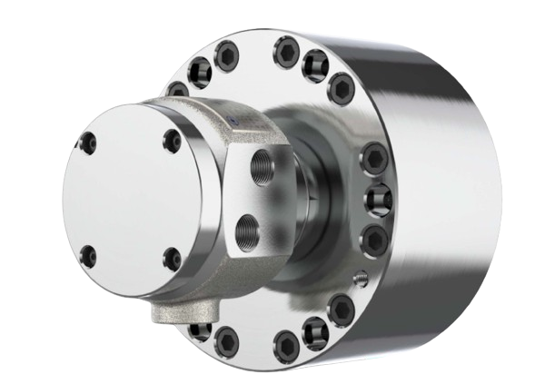 SOLID ROTARY HYDRAULIC CYLINDER (WITH CHECK VALVE) - 富茂